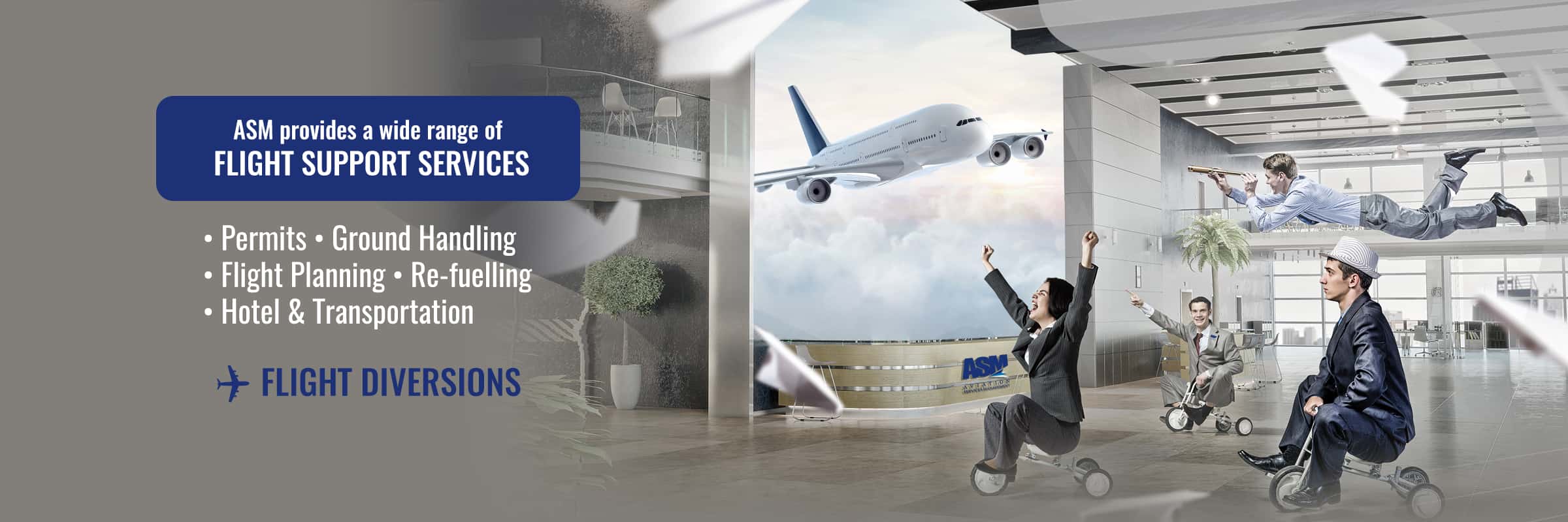 Aviation Services Management - Flight Support Services - Private Charter